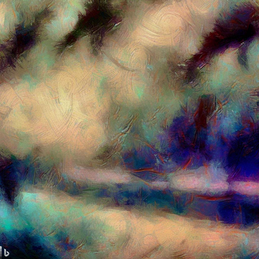 Just rest – Blue Pen Strokes